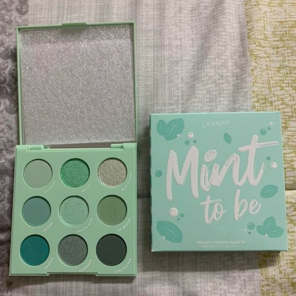 Colourpop | Makeup | New Colourpop Mint To Be Eyeshadow Palette | Poshmark